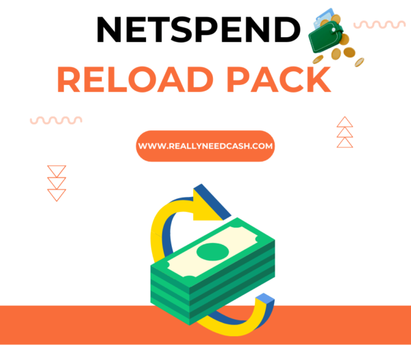 Netspend Reload Pack Numbers Unlock Code: Reload Pack Options